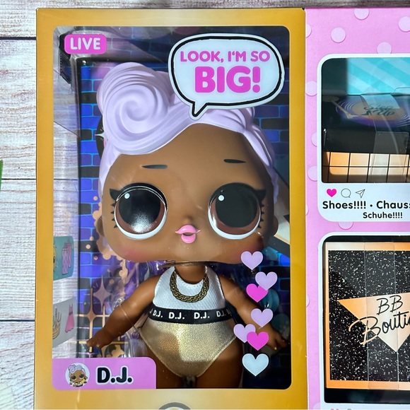 L.O.L. Surprise! | Toys | Lol Surprise Big Bb Dj Big Baby1 Tall Doll Dj ...